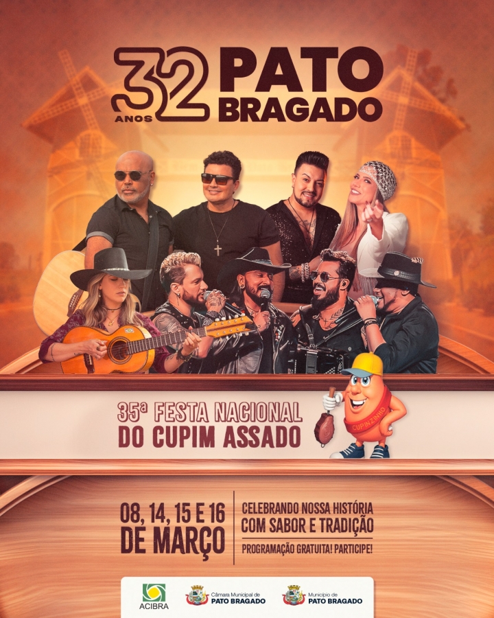 Administração John e Simoni e CCO lançam programação da Festa Nacional ...