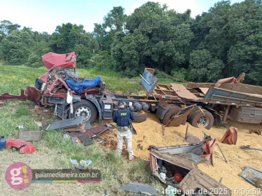 Cinco pessoas ficam feridas em grave acidente na BR-277, em Céu Azul - TRÂNSITO - AquiAgora.net