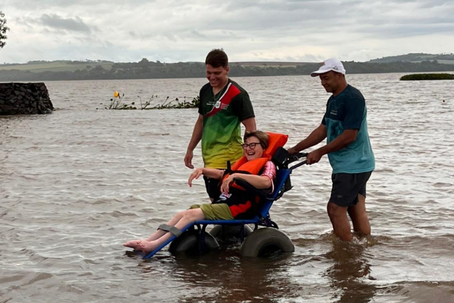 Praia Acessível supera 600 atendimentos nas primeiras semanas do Verão ...