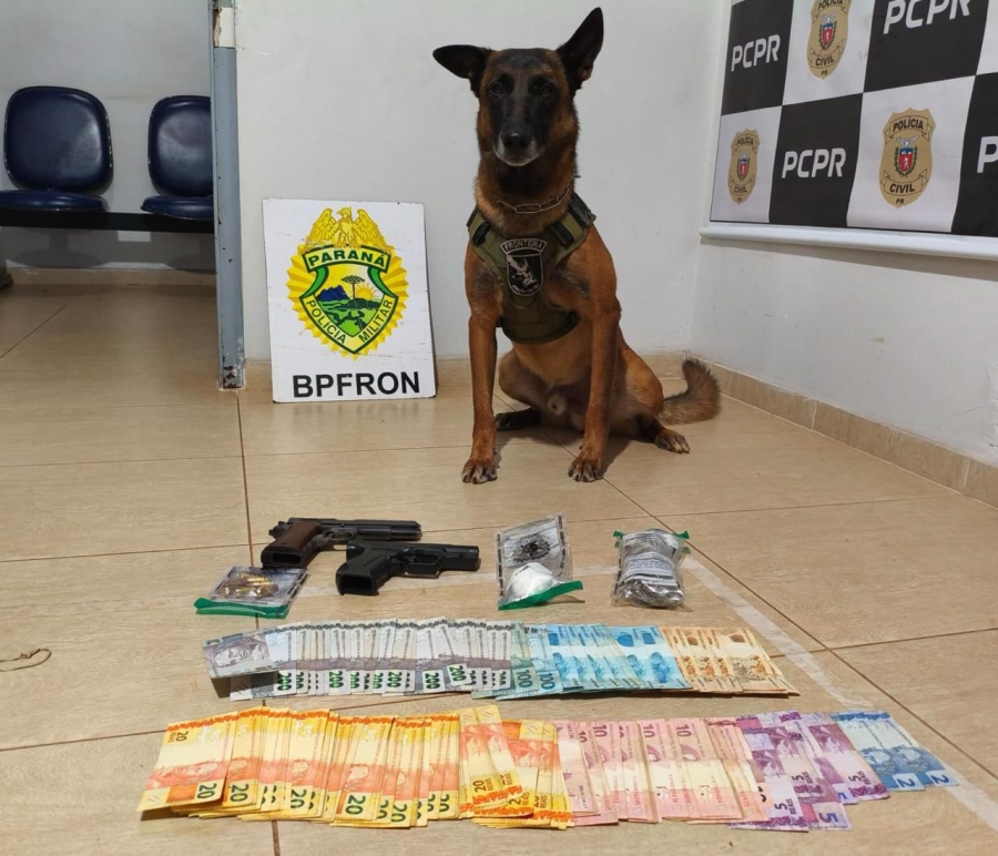 BPFRON apreende drogas, armas e munições durante abordagem em Marechal ...
